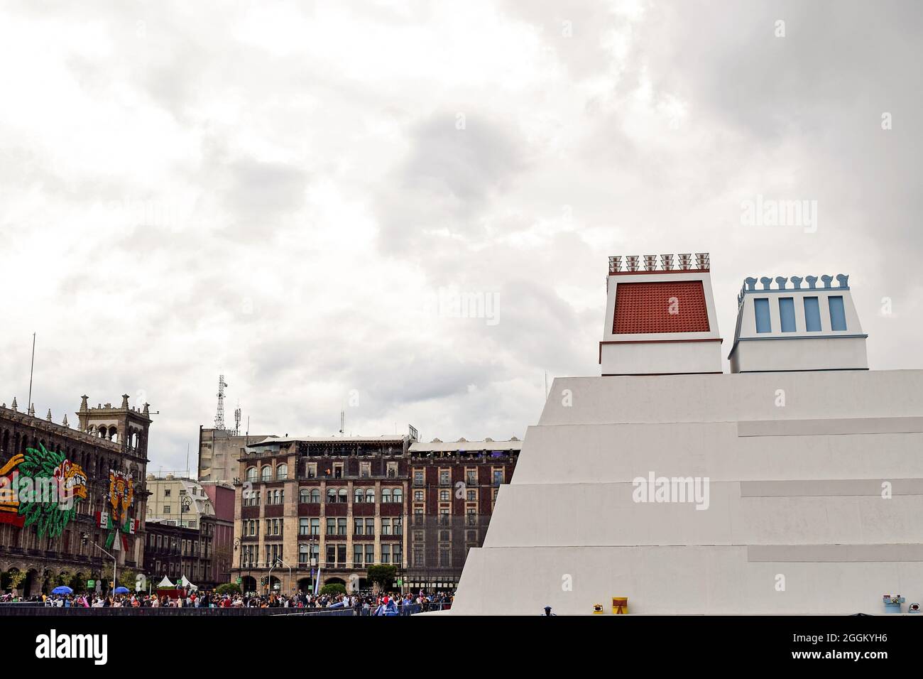 The first monumental model of the Templo Mayor from México-Tenochtitlan ...