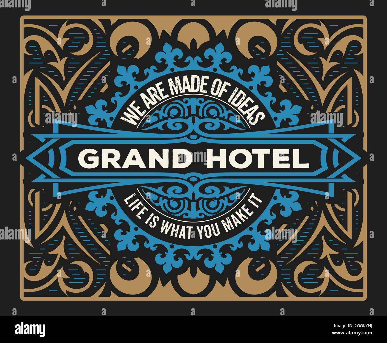 Western card with vintage style Stock Vector Image & Art - Alamy