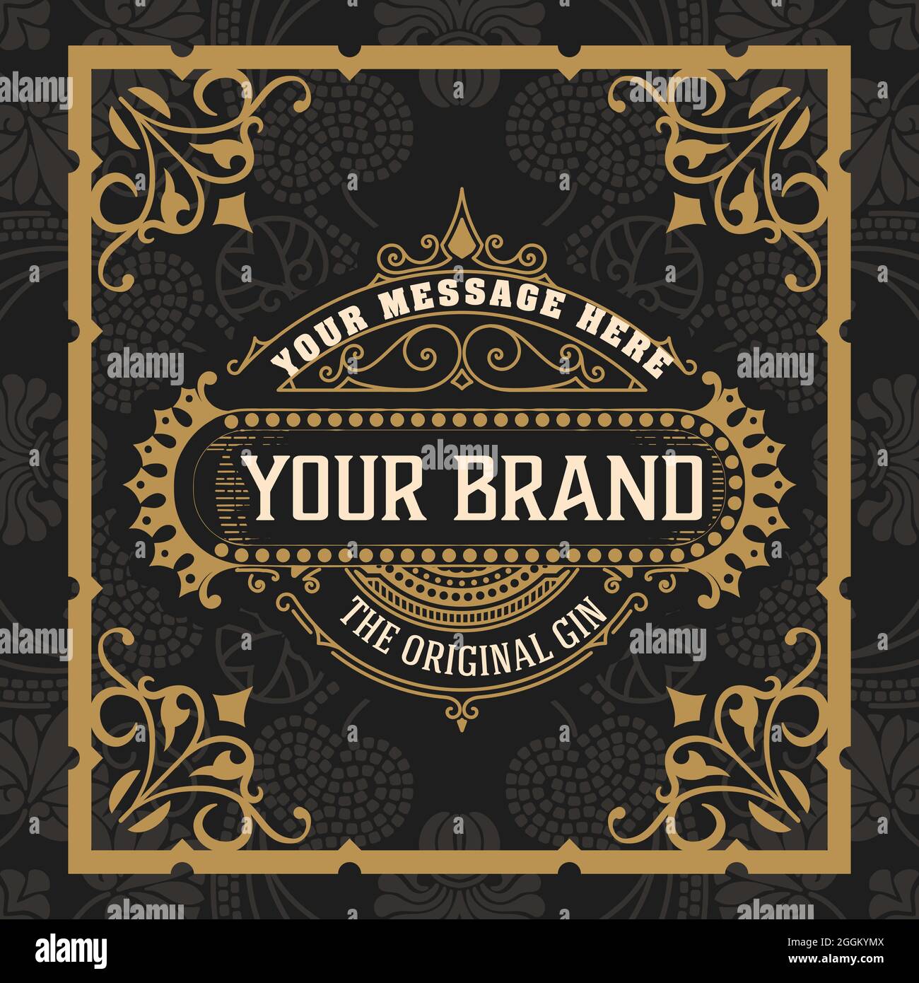 Western card with vintage style Stock Vector Image & Art - Alamy