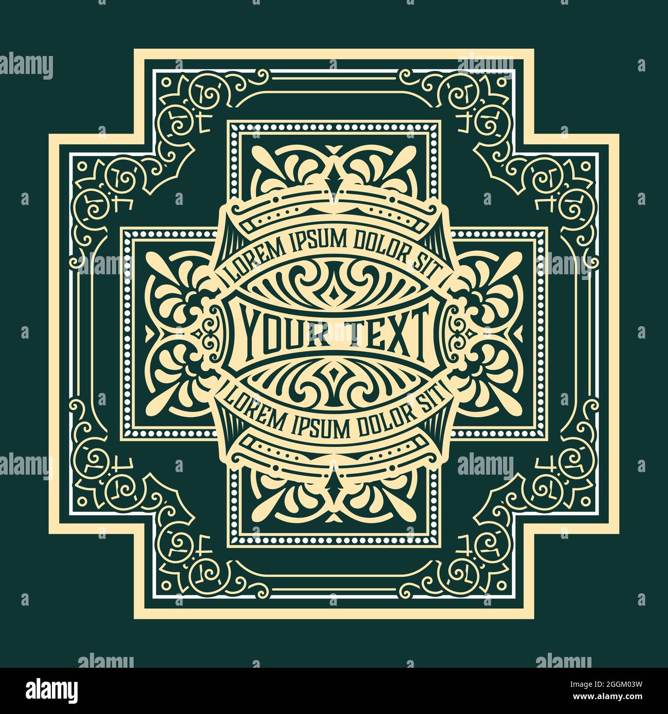 Western card with vintage style Stock Vector Image & Art - Alamy