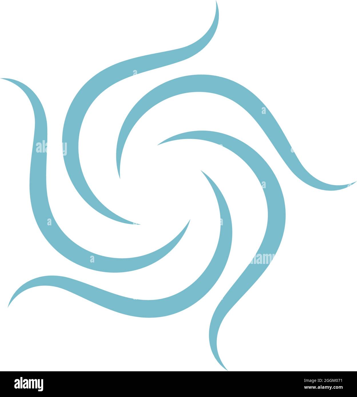 Wind icon logo design template vector illustration Stock Vector Image ...