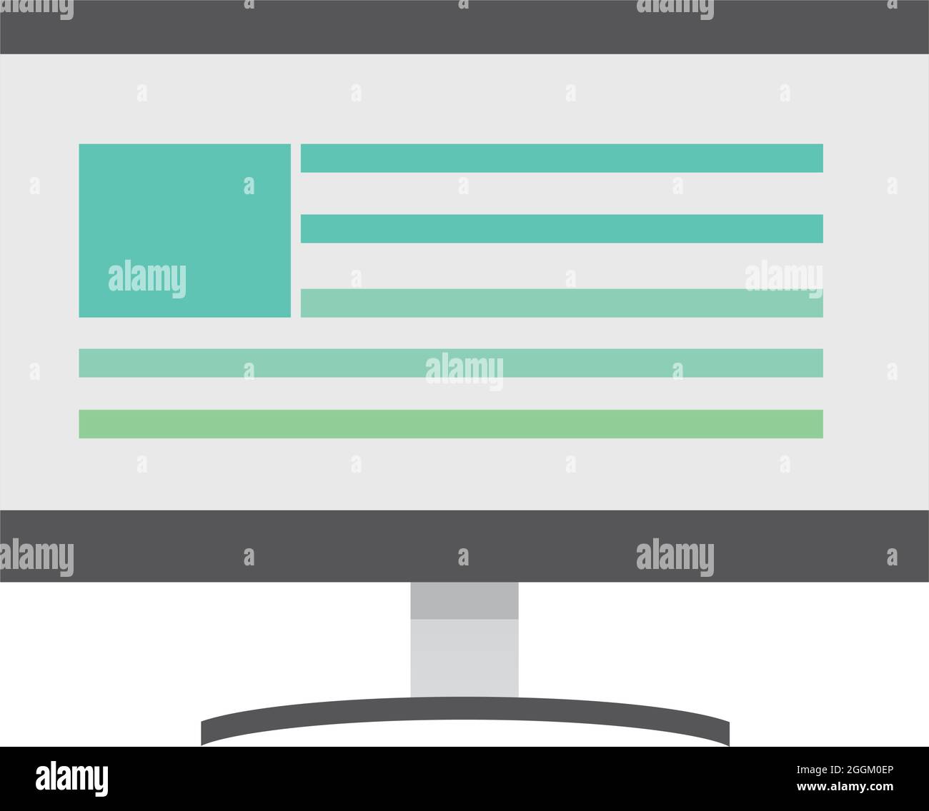 screen computer document Stock Vector Image & Art - Alamy