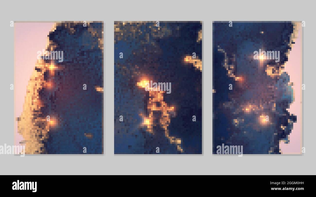 Modern denim blue and gold backgrounds with paint splash Stock Vector ...