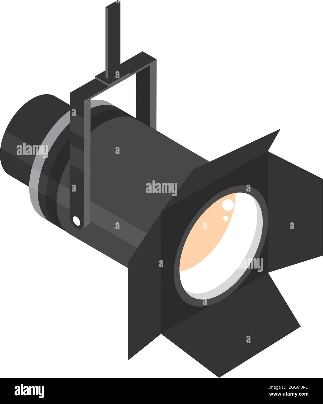 hanging spotlight stage Stock Vector Image & Art - Alamy