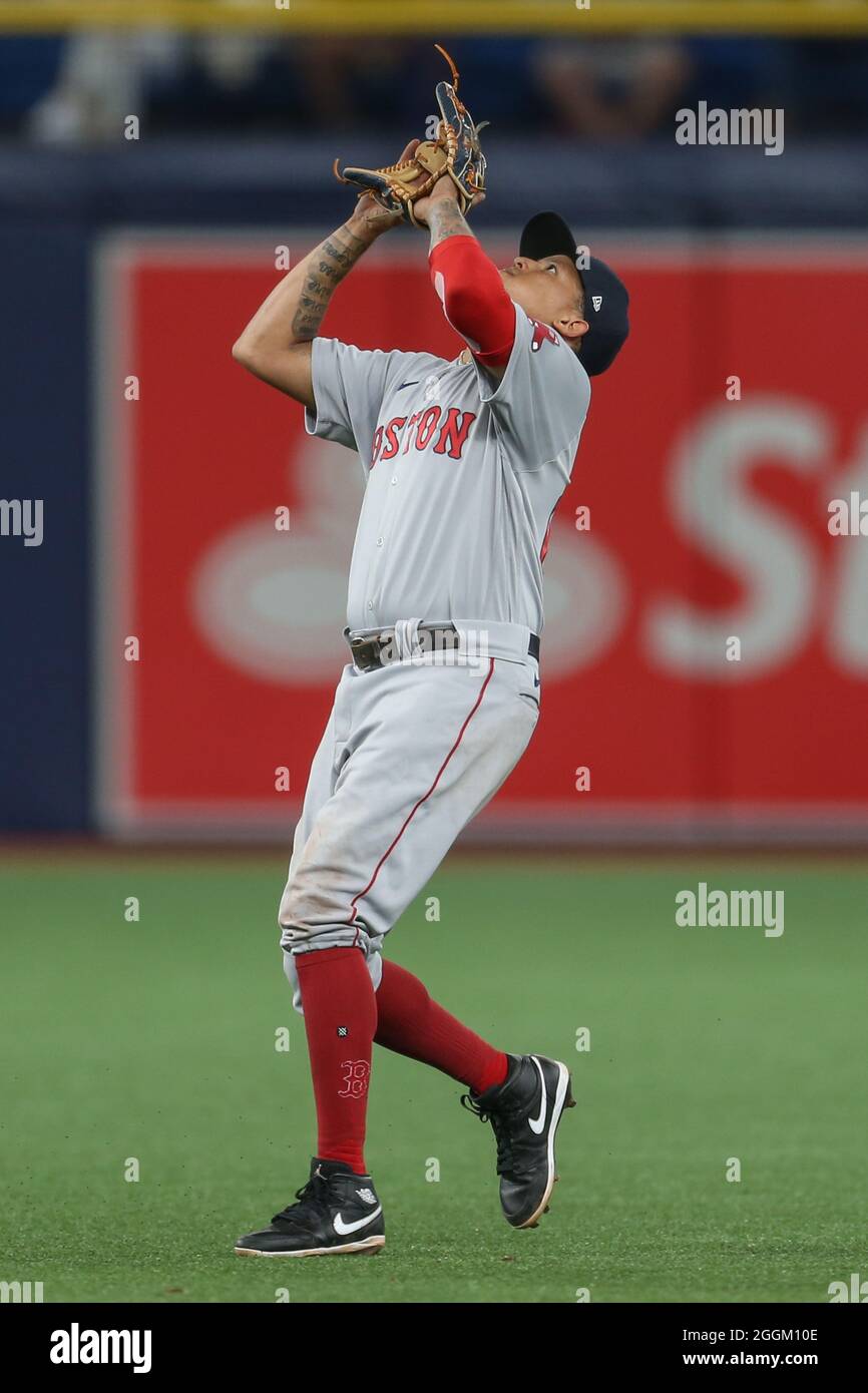 St. Petersburg, FL. USA; Boston Red Sox third baseman Yairo Munoz (60 ...