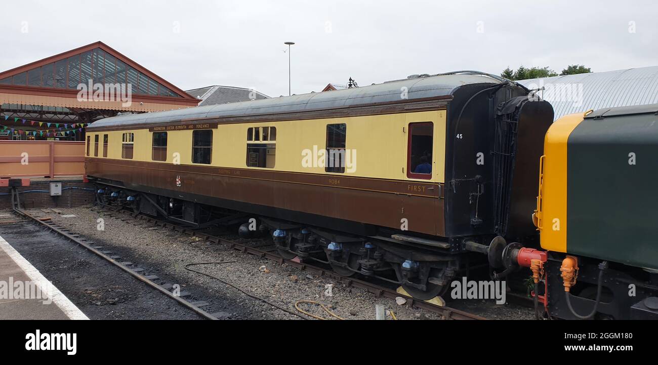 Steam train rollingstock pullman coach, Kidderminster, Worcestershire ...