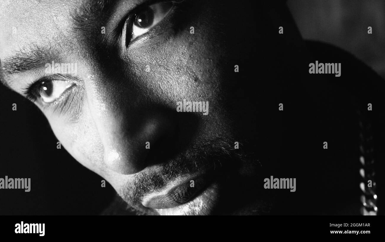 Black & White Portrait of myself Stock Photo - Alamy