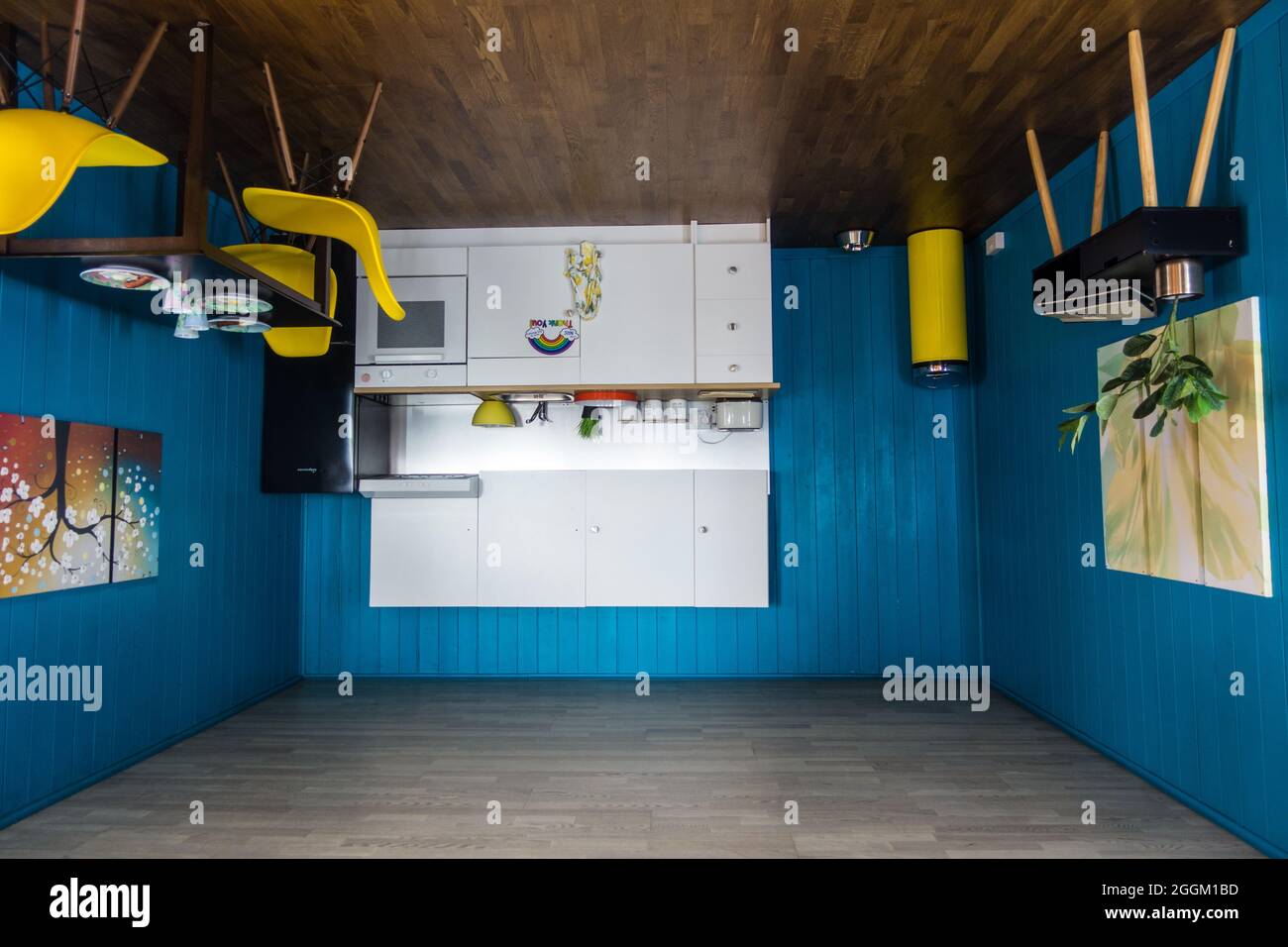 Upside Down House Inside