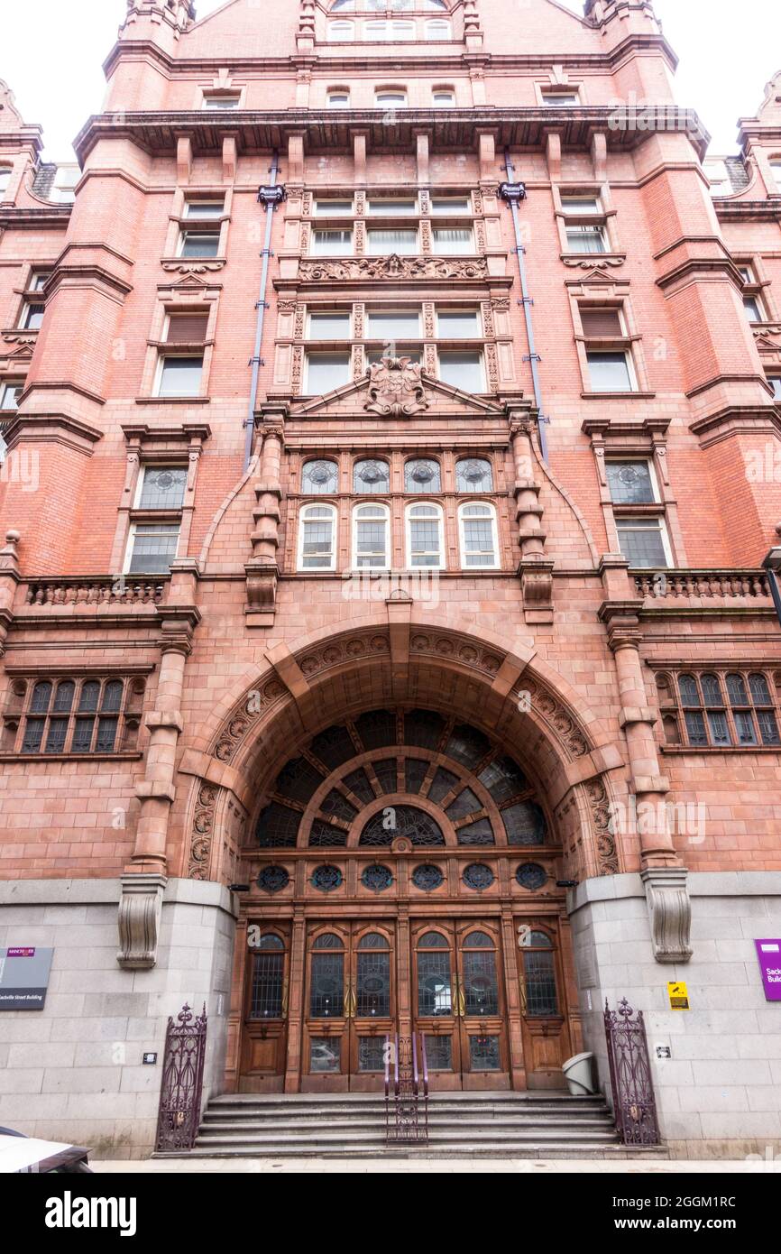 Manchester University building Stock Photo - Alamy