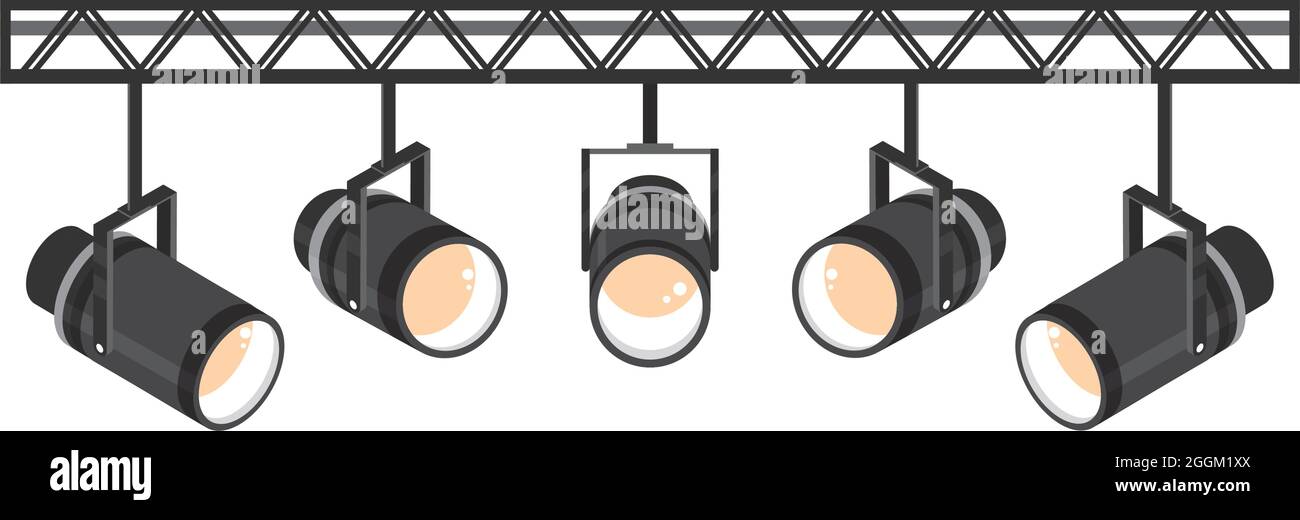 Searchlights Stock Vector Images - Alamy