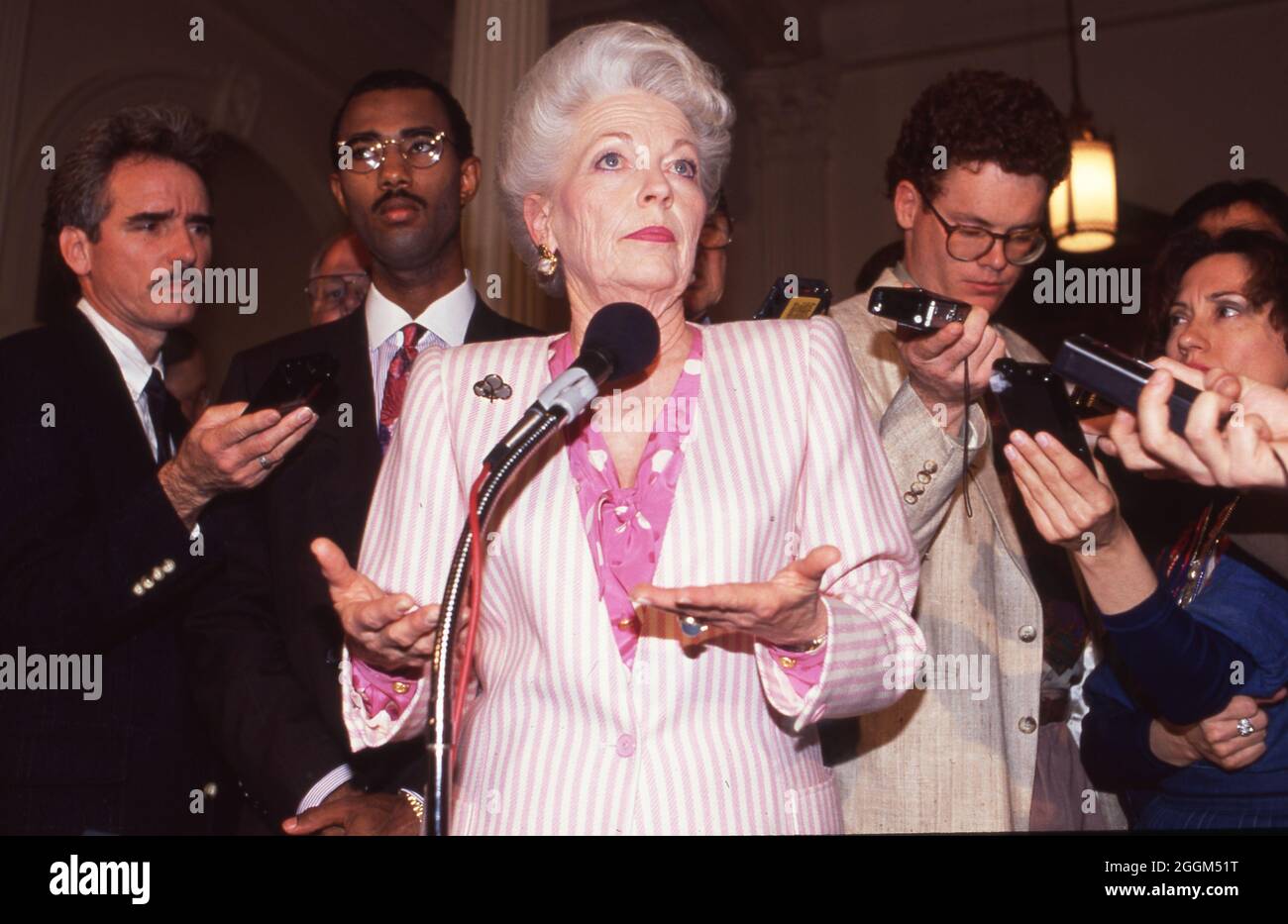 Austin Texas USA, circa 1992: Texas Gov. Ann Richards at the Texas ...
