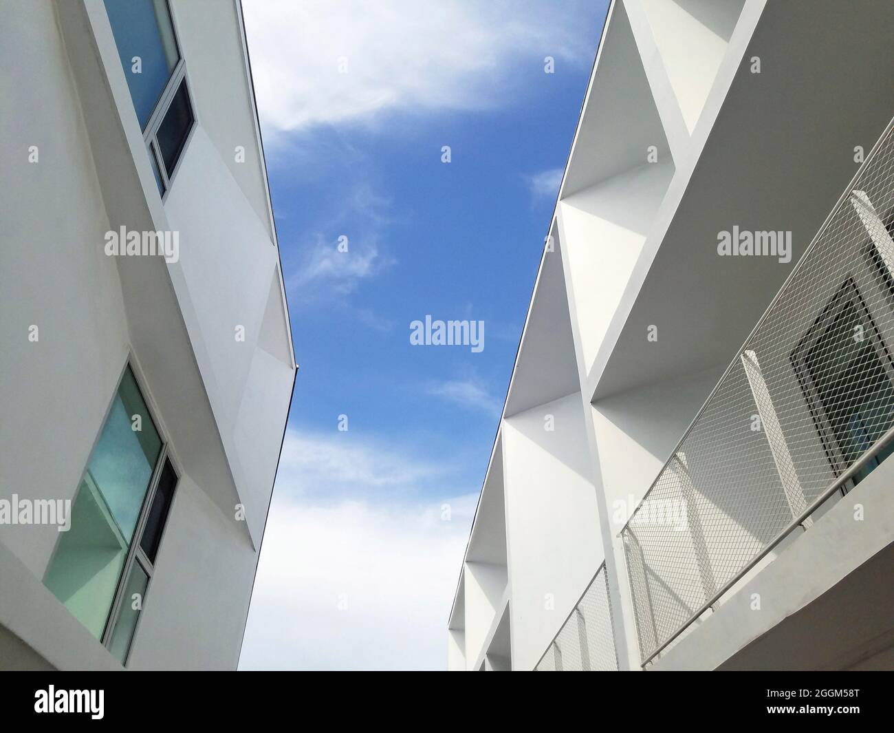Abstract apartment buildings Stock Photo - Alamy