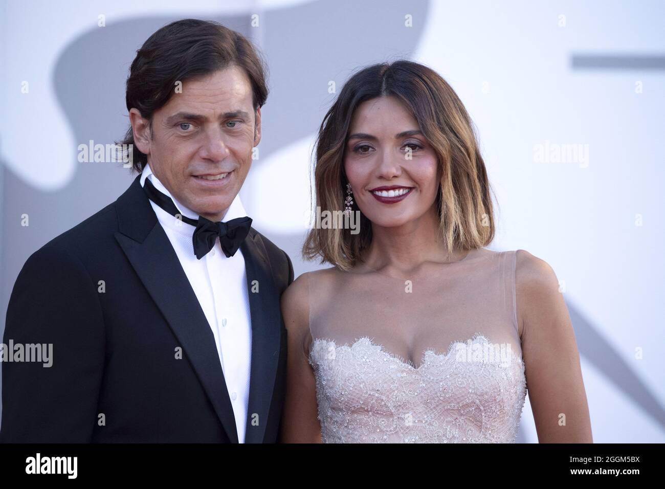 Davide Devenuto and Serena Rossi attending the Madres Paralelas ...