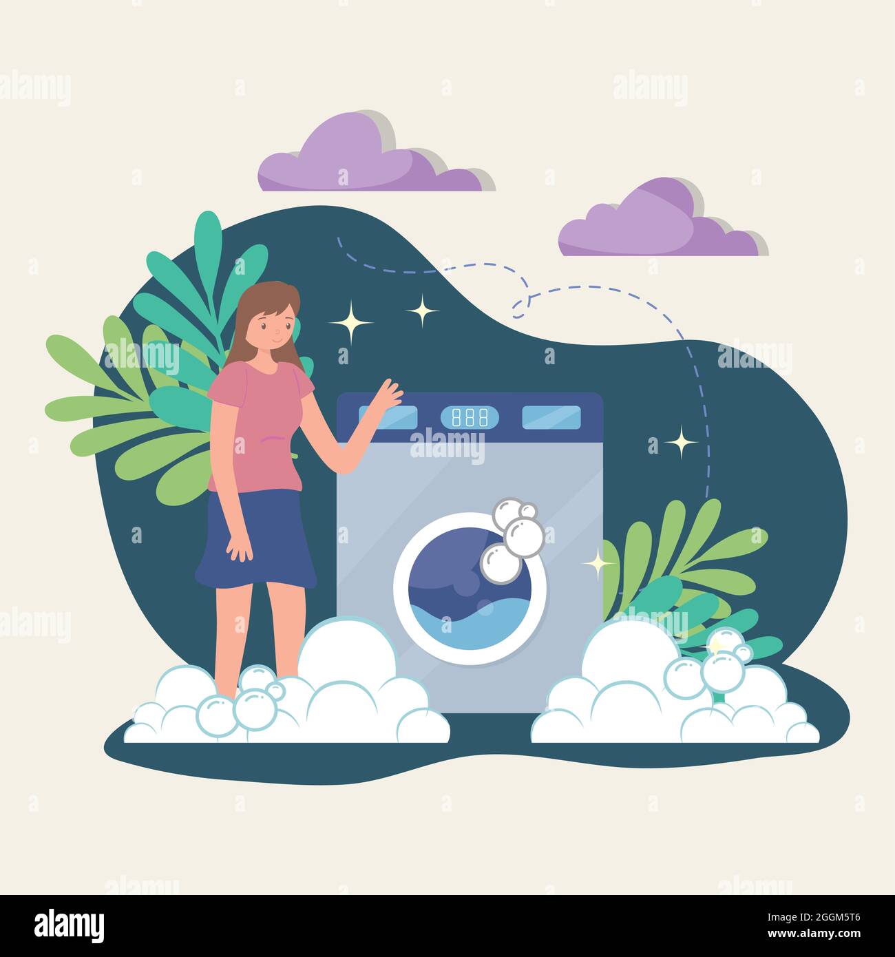 Broken kitchen equipment Stock Vector Images - Alamy