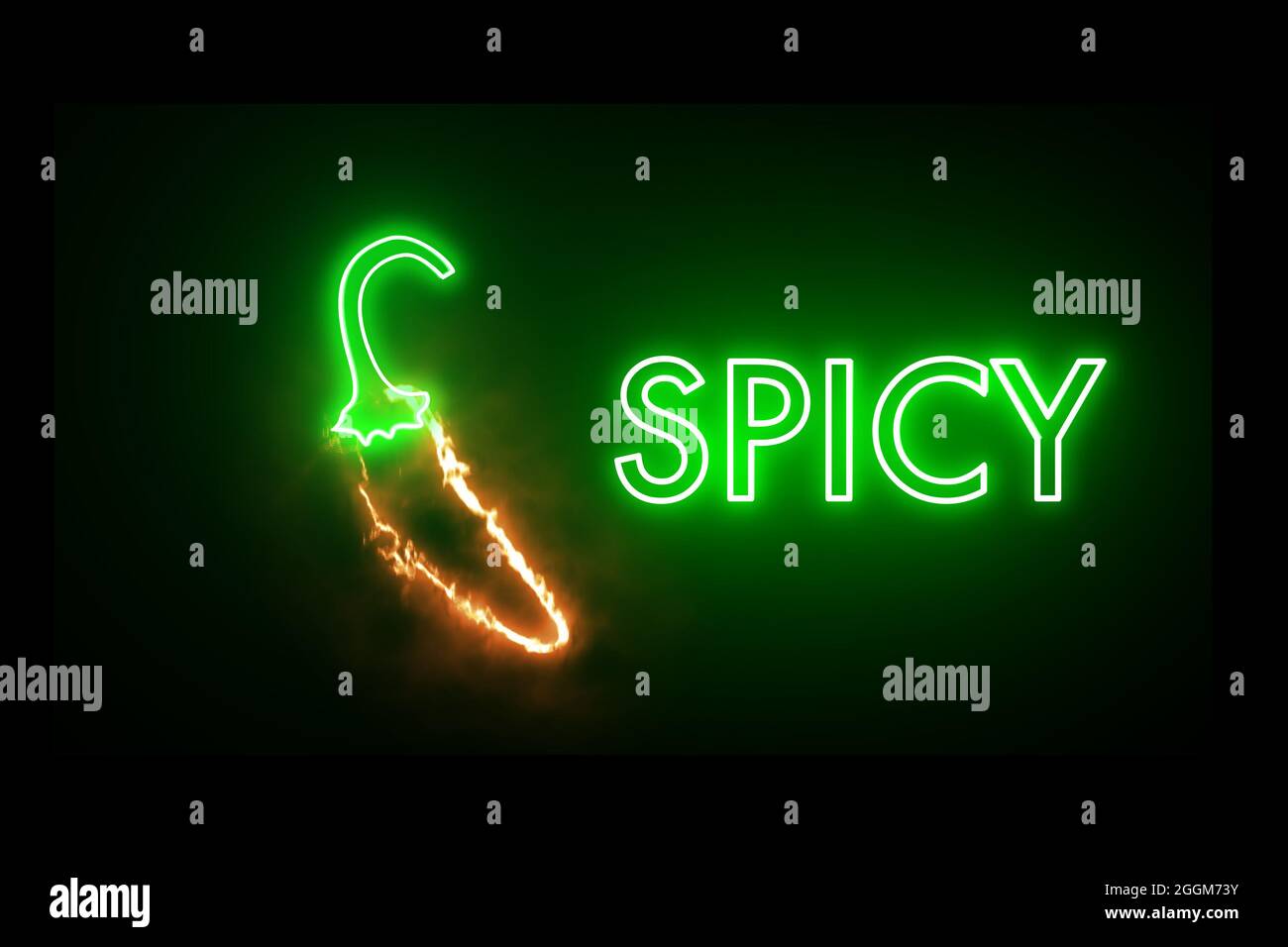 Animation mexican chile on fire hi-res stock photography and images - Alamy