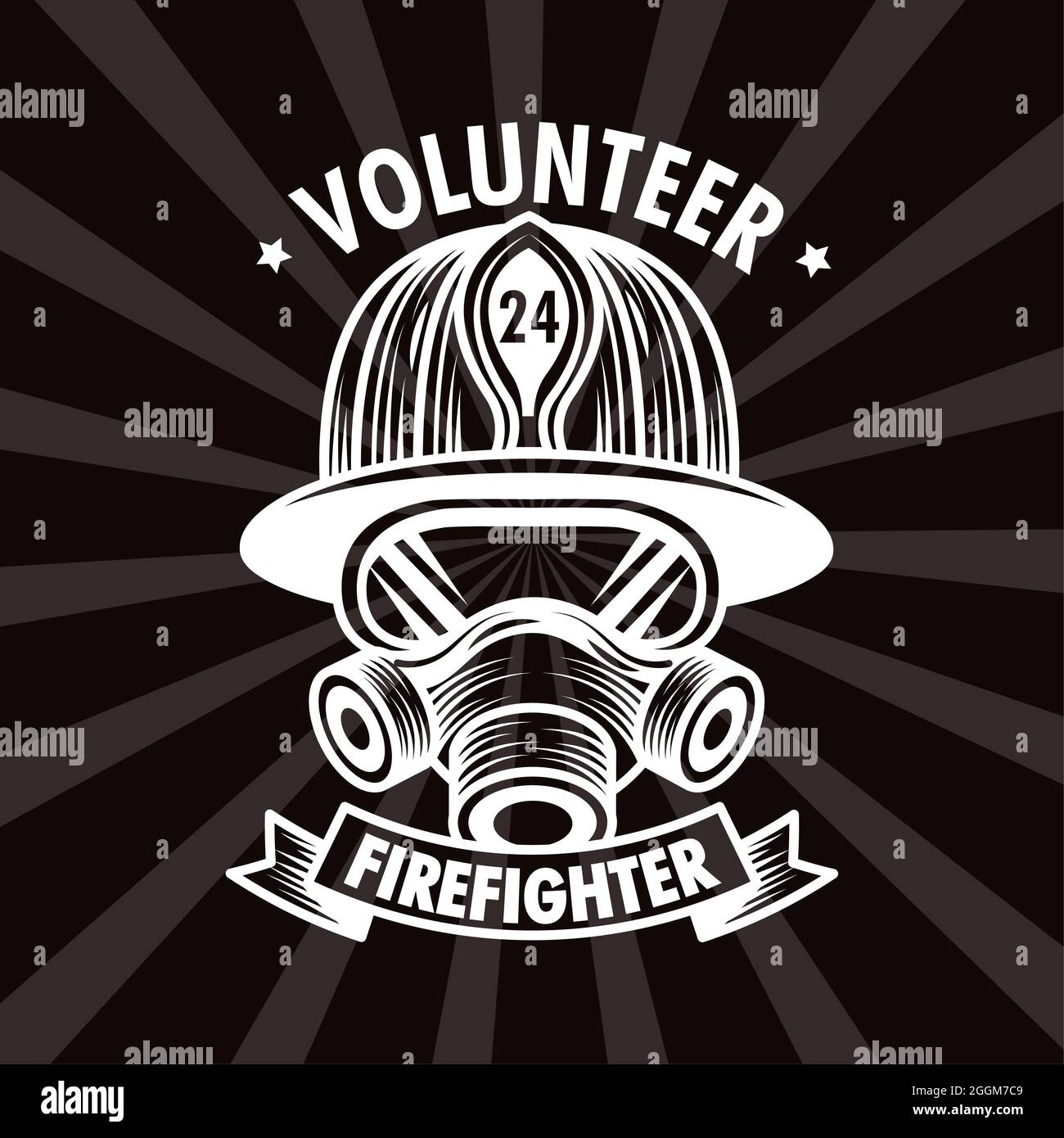Firefighter poster Stock Vector Images - Alamy