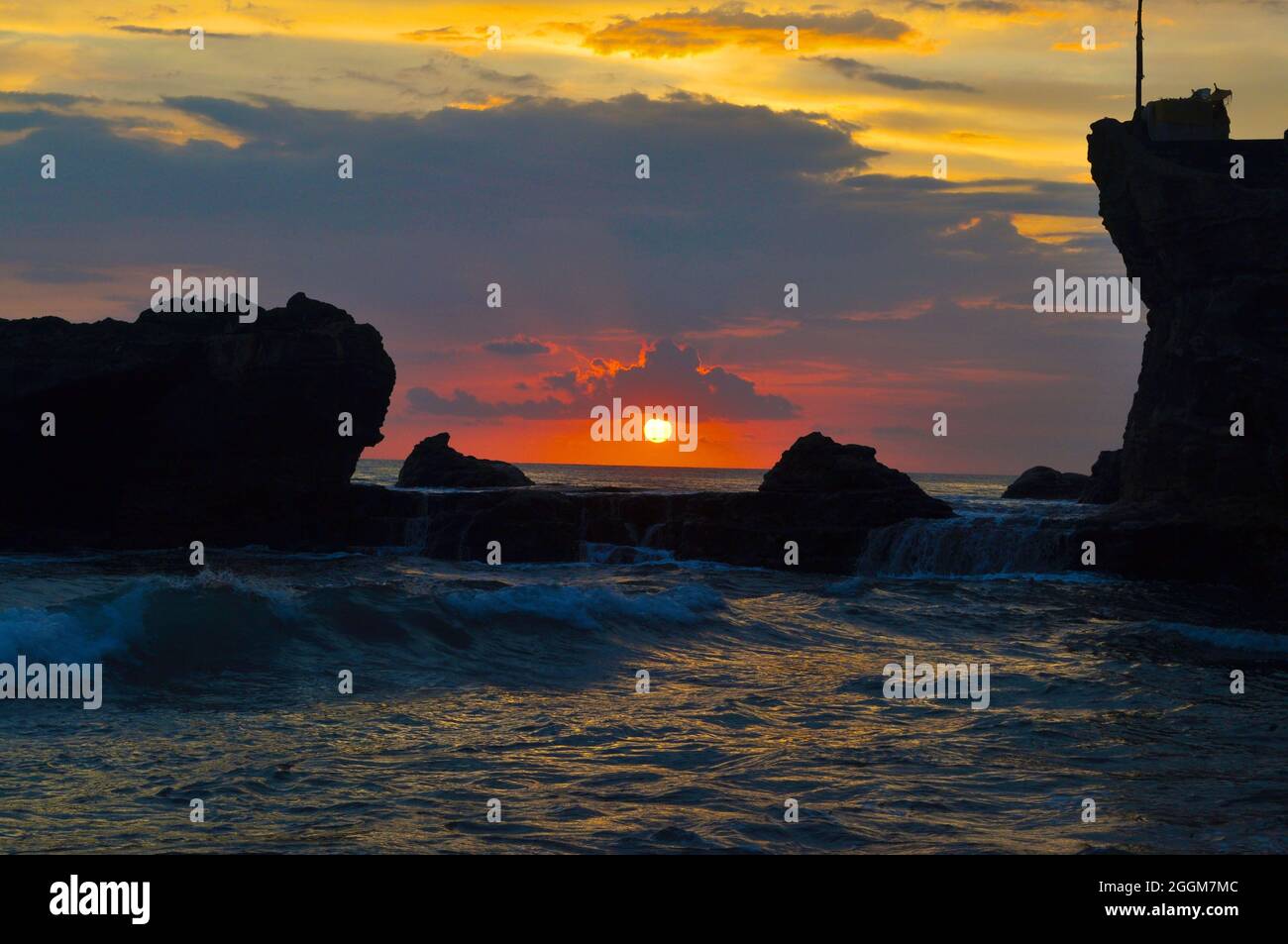 Sunset in Bali Stock Photo - Alamy