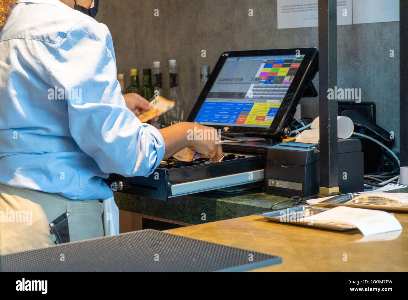 Coin change machine hi-res stock photography and images - Alamy