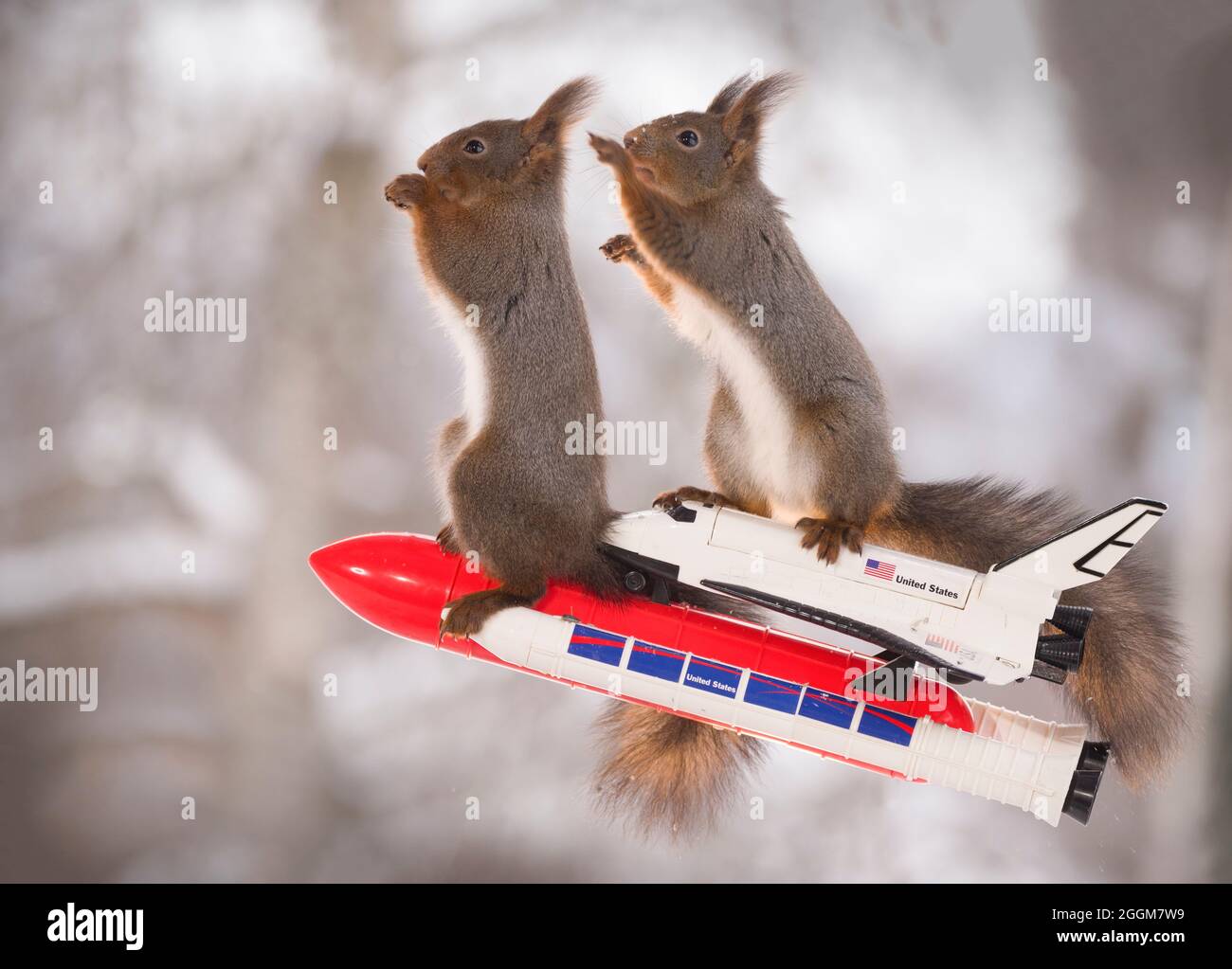 Space shuttle mission to the international space station hi-res stock ...