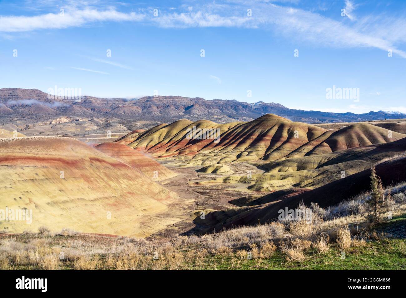 Colorful geology in John Day Fossil Beds National Monument - Painted ...
