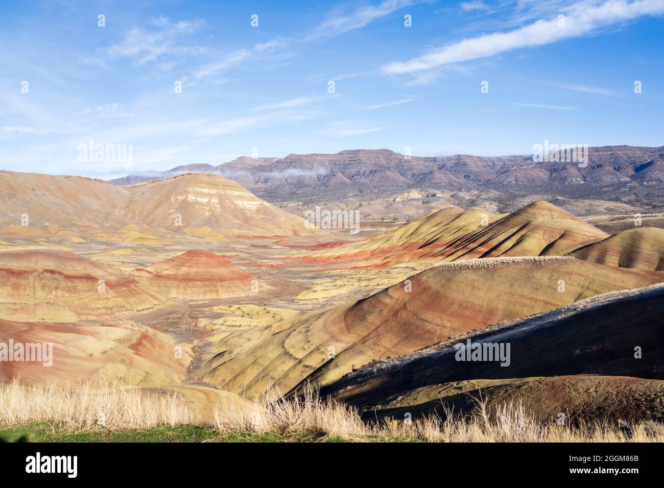 Colorful geology in John Day Fossil Beds National Monument - Painted ...