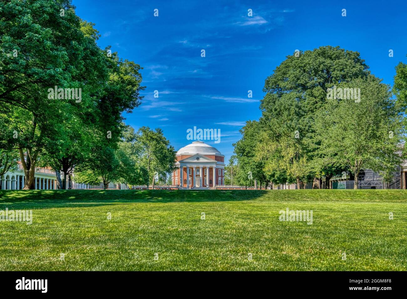 University of virginia library rotunda hi-res stock photography and ...