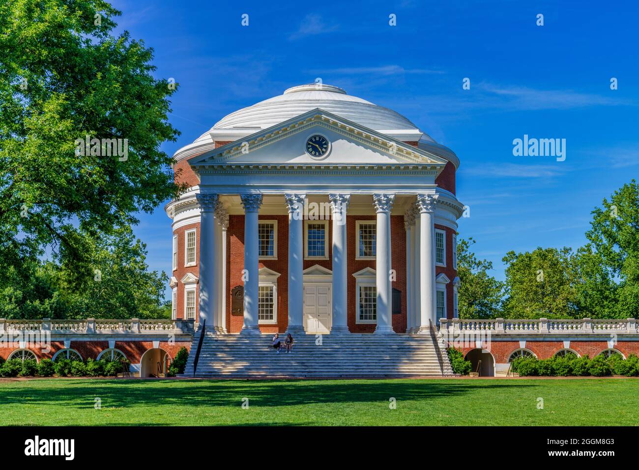 University of virginia library rotunda hi-res stock photography and ...