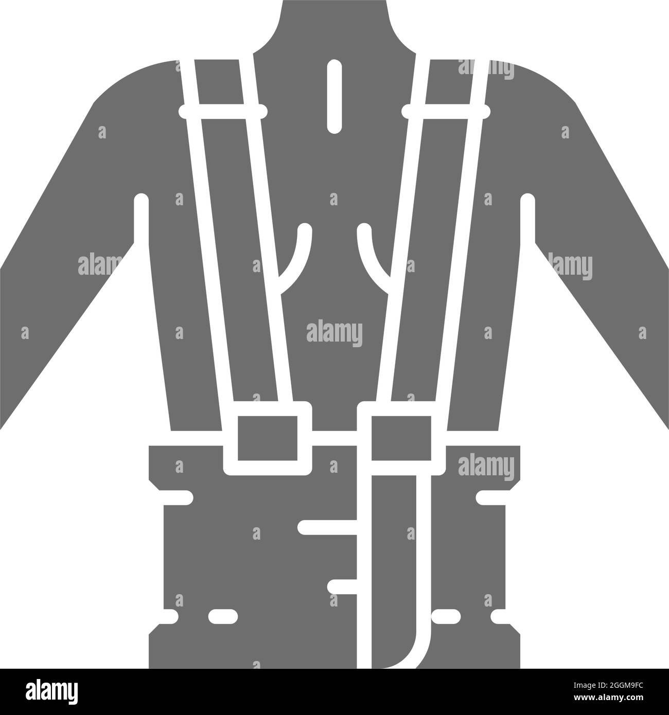 Orthopedic corset Stock Vector Images - Alamy