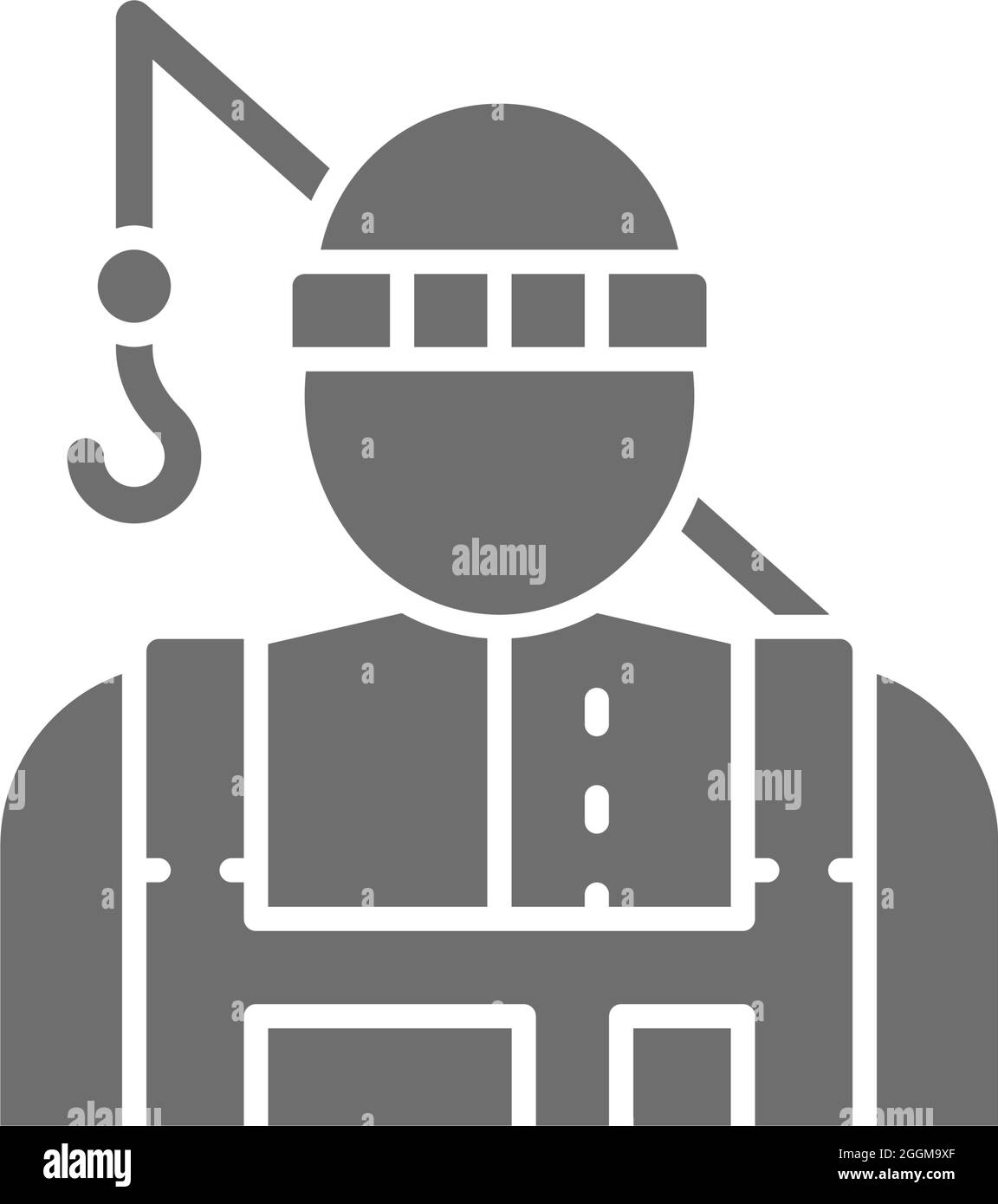 Person holding fish on boat Stock Vector Images - Alamy