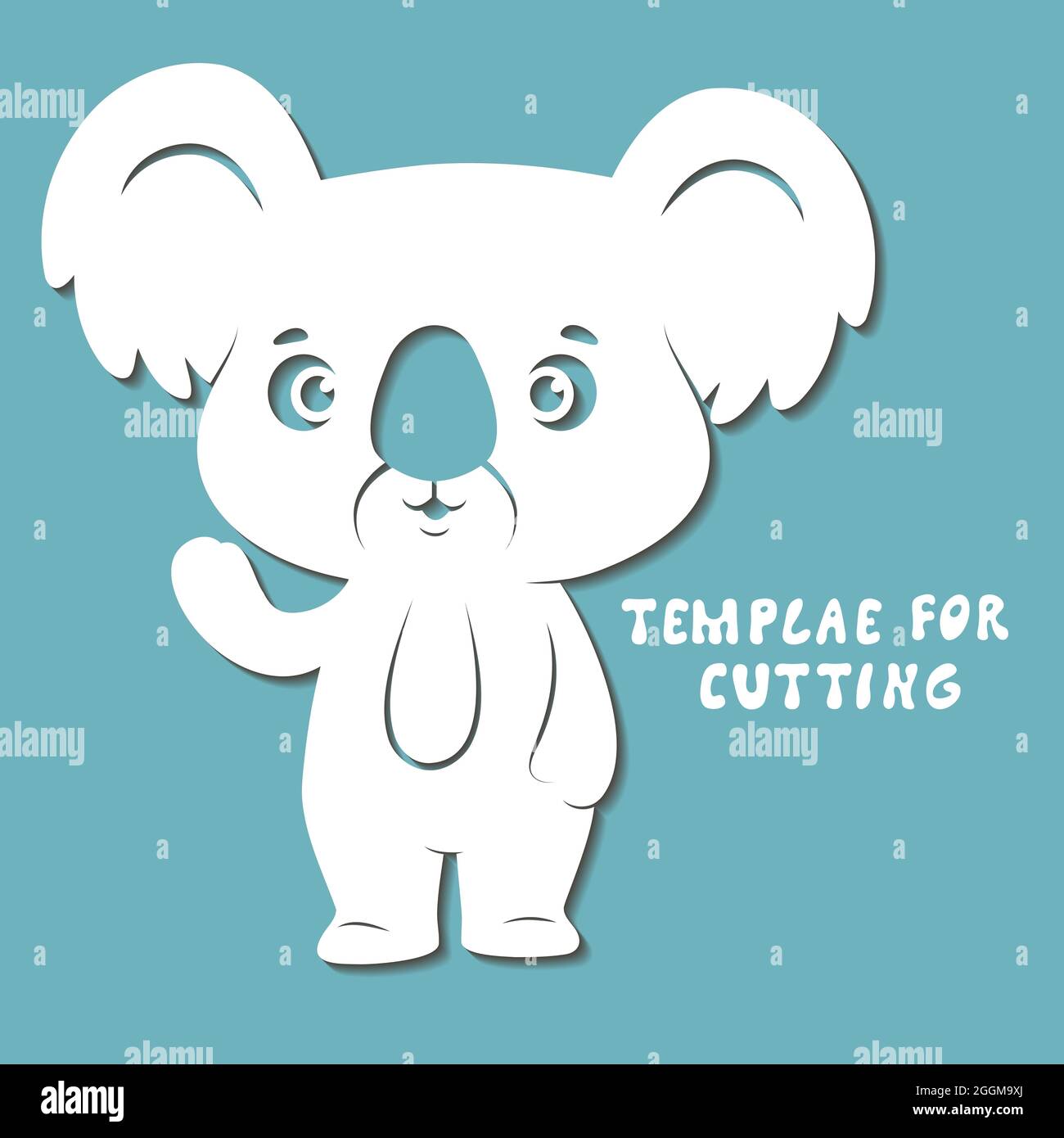 Template for laser cutting, wood carving, paper cut. Silhouettes for ...