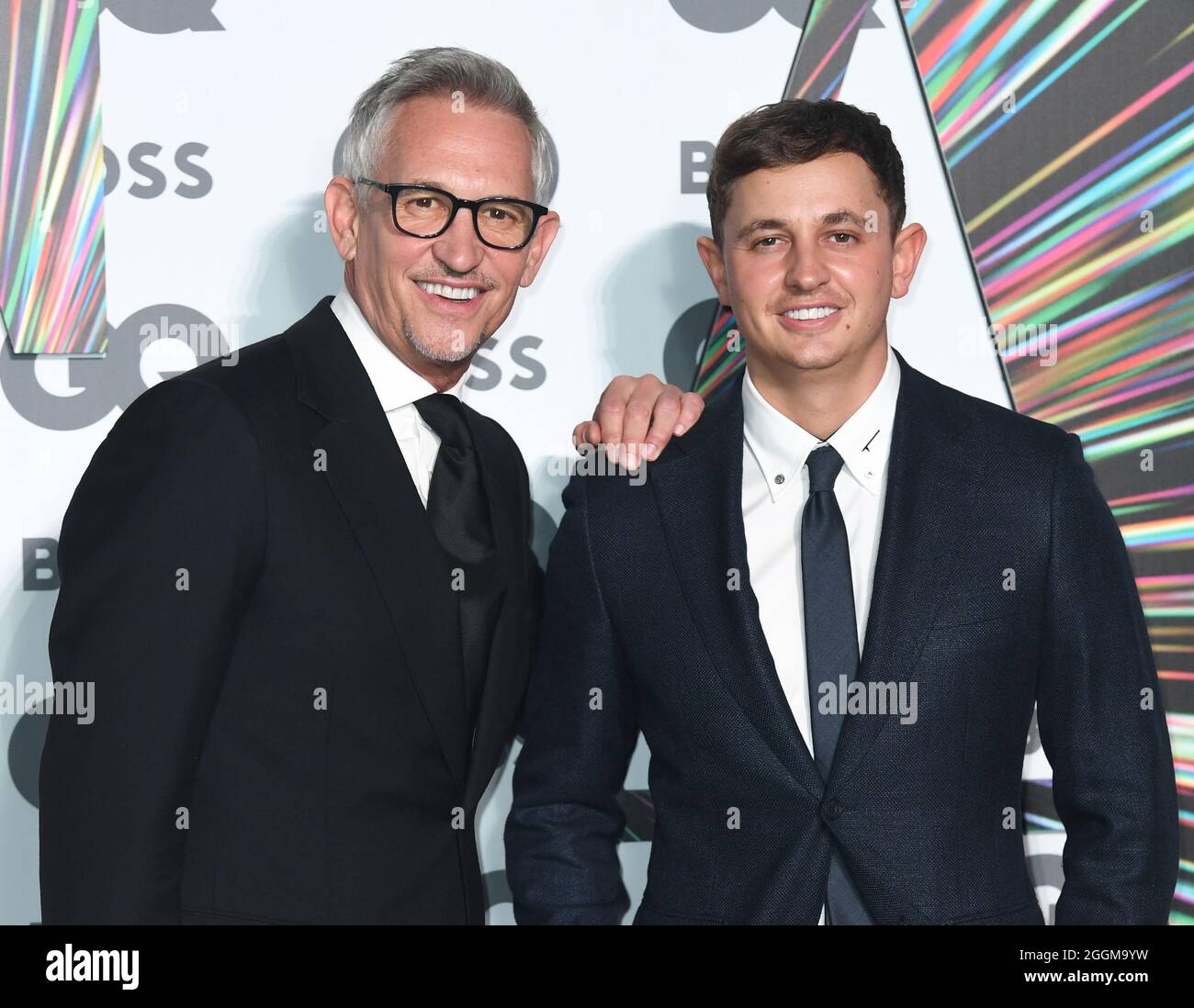 September 1st, 2021, London, UK. Gary Lineker and son George Lineker ...