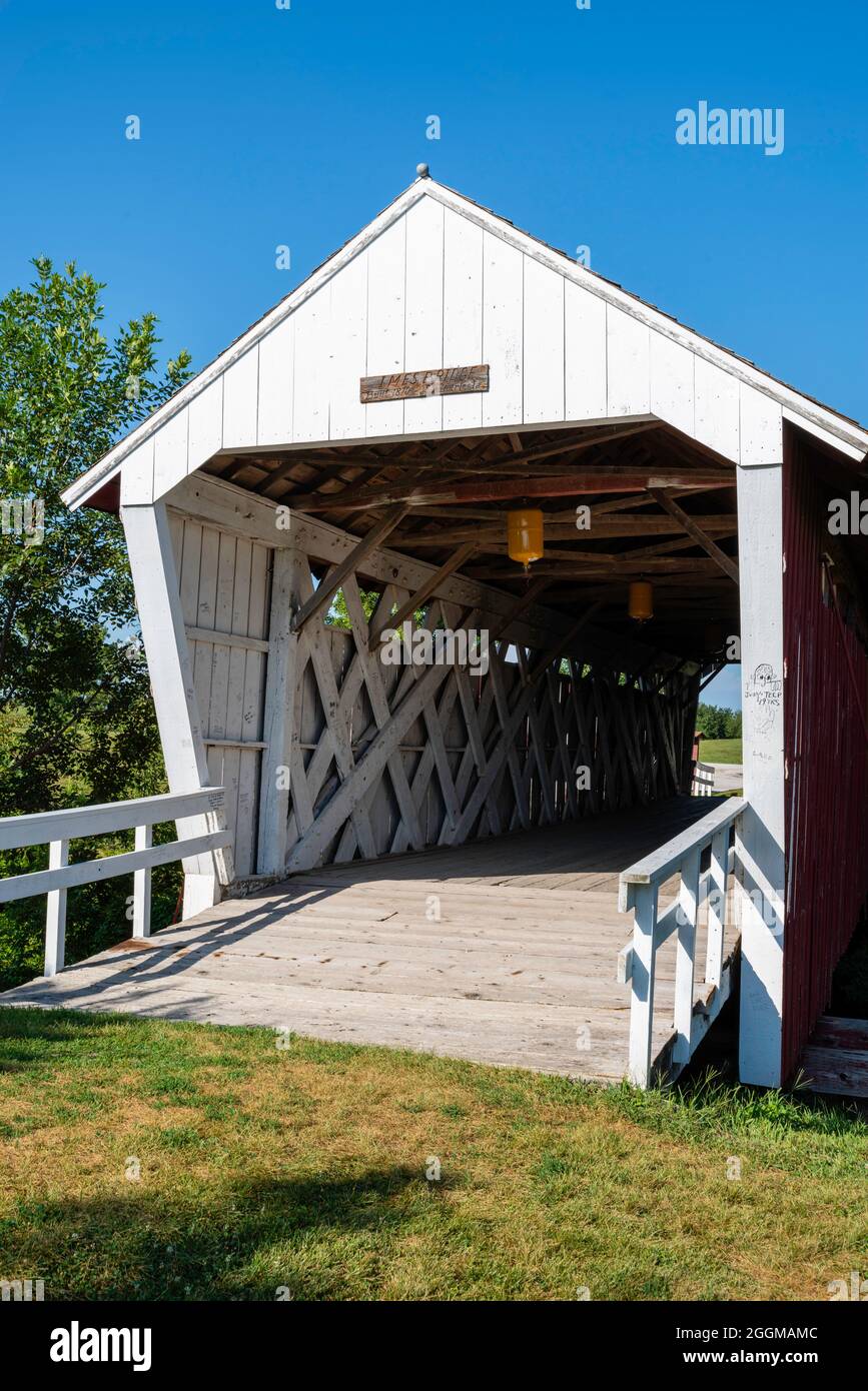Imes Bridge; Photograph of the Bridges of Madison County, Winterset ...