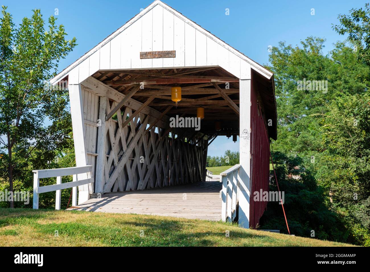 Imes Bridge; Photograph of the Bridges of Madison County, Winterset ...