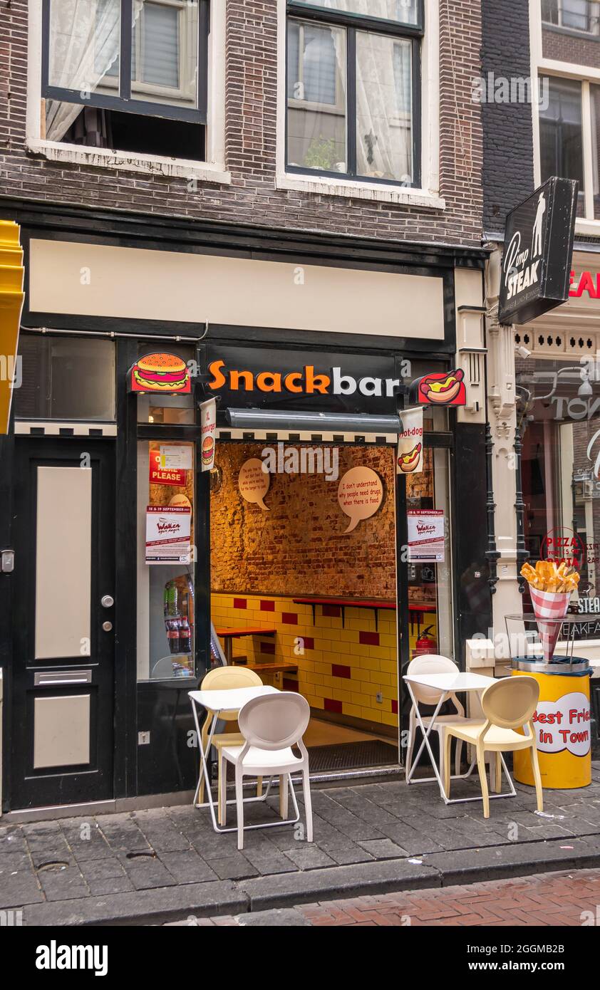 Snackbar amsterdam hi-res stock photography and images - Alamy