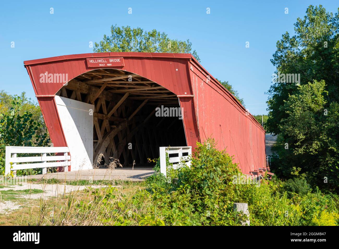 Hollowell Bridge; Photograph of the Bridges of Madison County ...