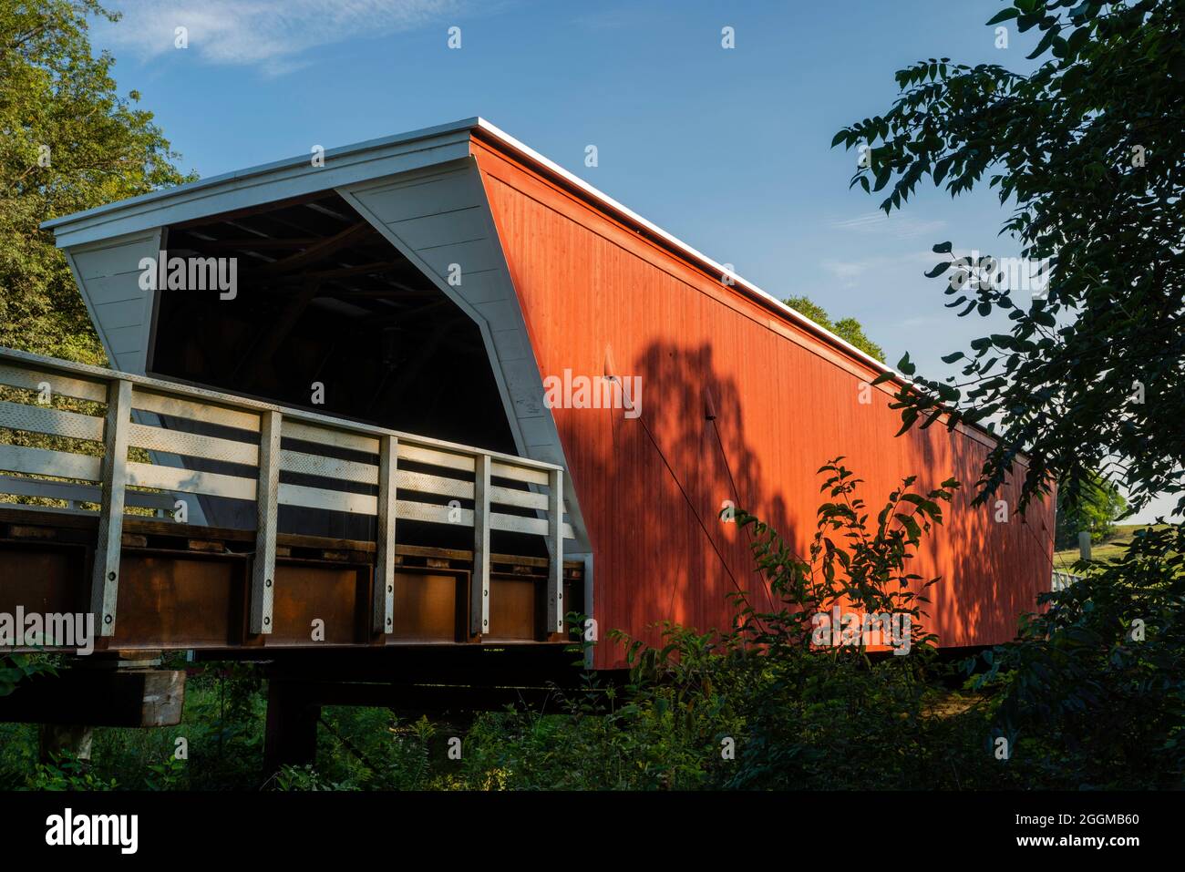 Cedar Bridge; Photograph of the Bridges of Madison County, Winterset ...