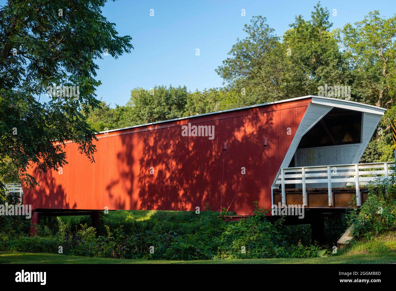 Cedar Bridge; Photograph of the Bridges of Madison County, Winterset ...
