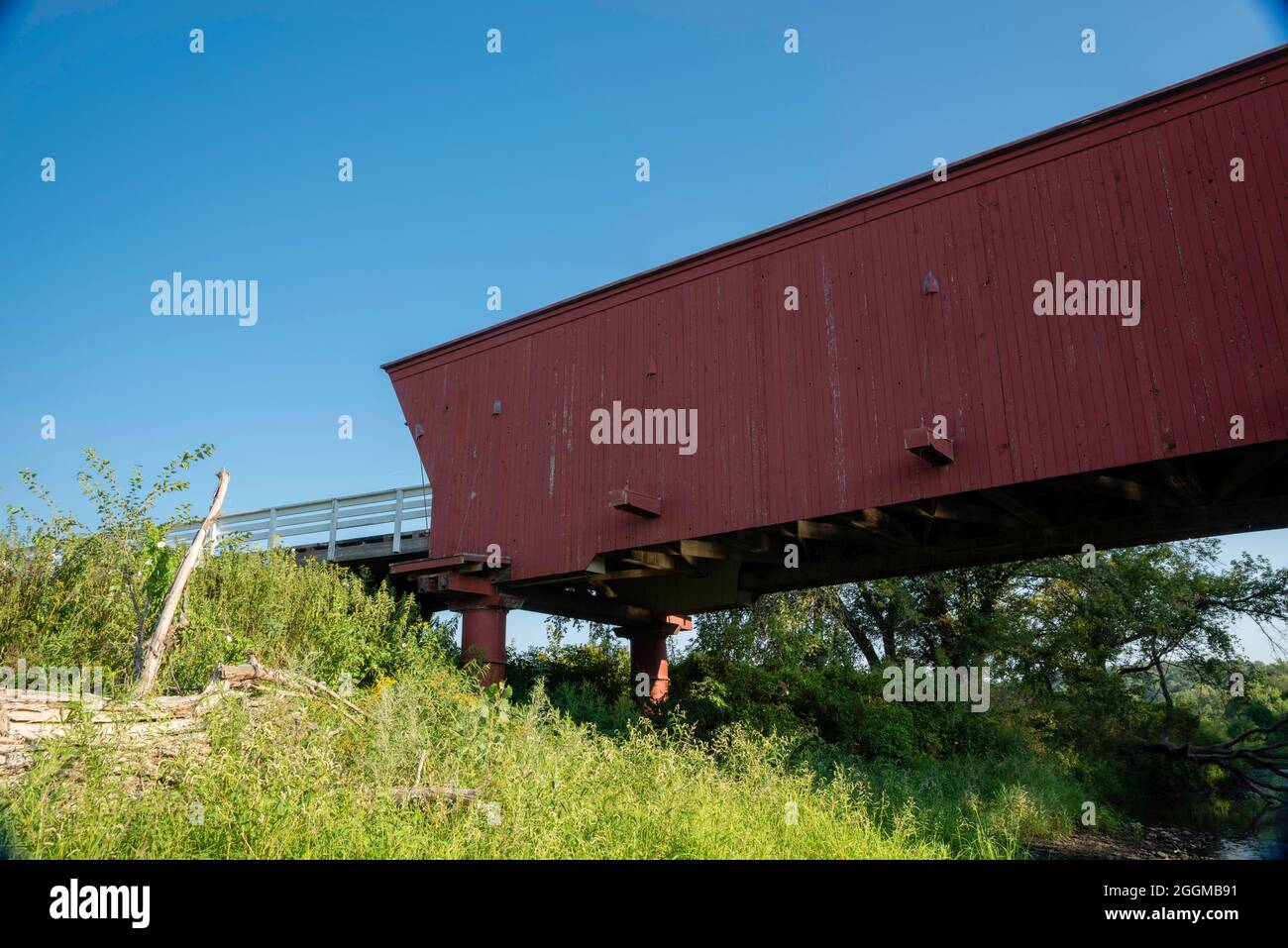 Hogback Covered Bridge; Photograph of the Bridges of Madison County ...