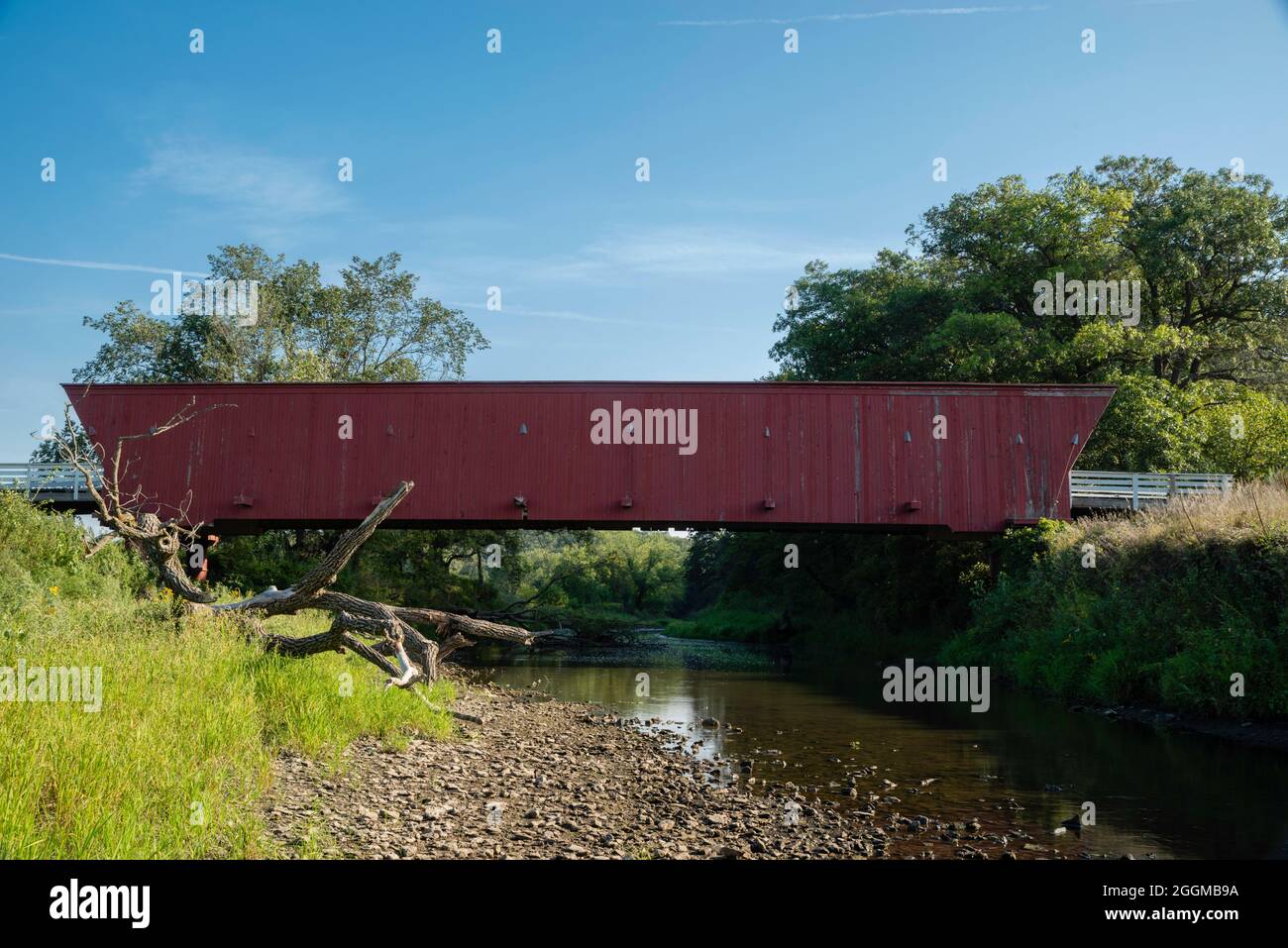 Hogback Covered Bridge; Photograph of the Bridges of Madison County ...