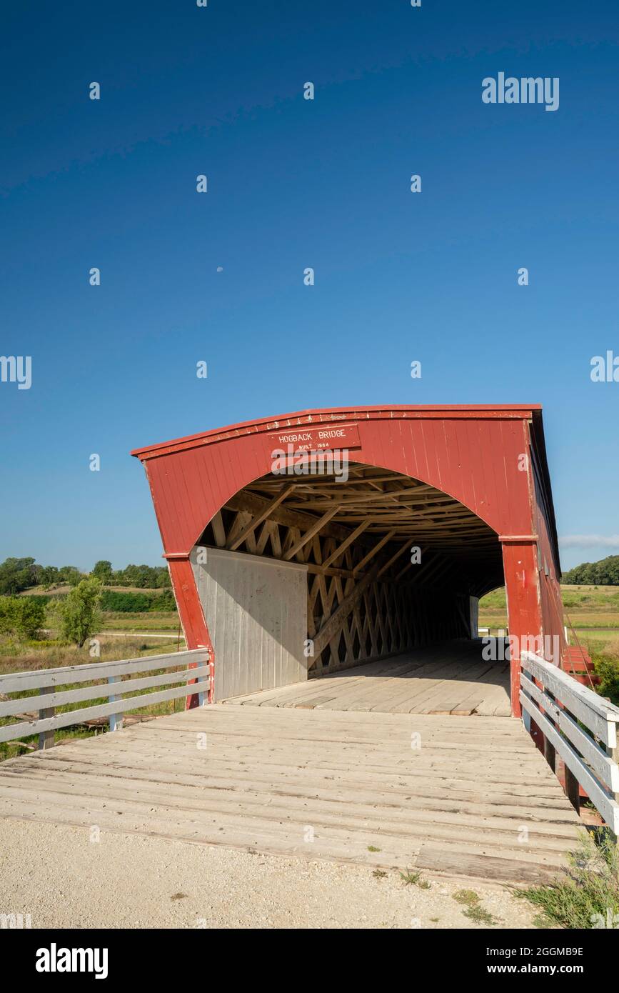 Hogback Covered Bridge; Photograph of the Bridges of Madison County ...