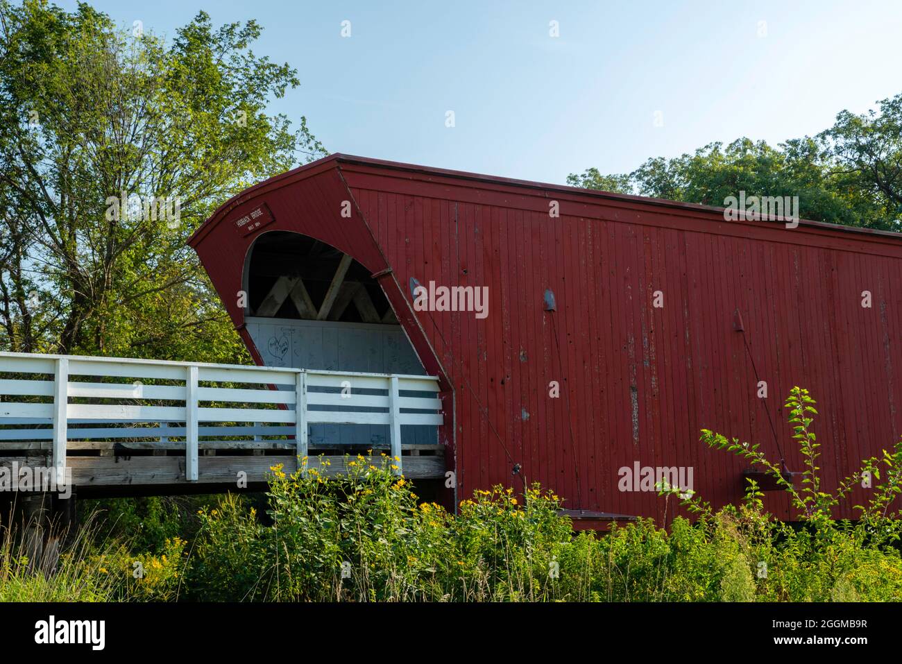 Hogback Covered Bridge; Photograph of the Bridges of Madison County ...