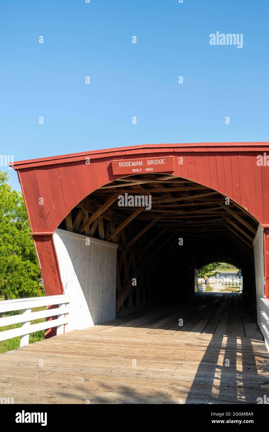 Roseman Bridge; Photograph of the Bridges of Madison County, Winterset ...
