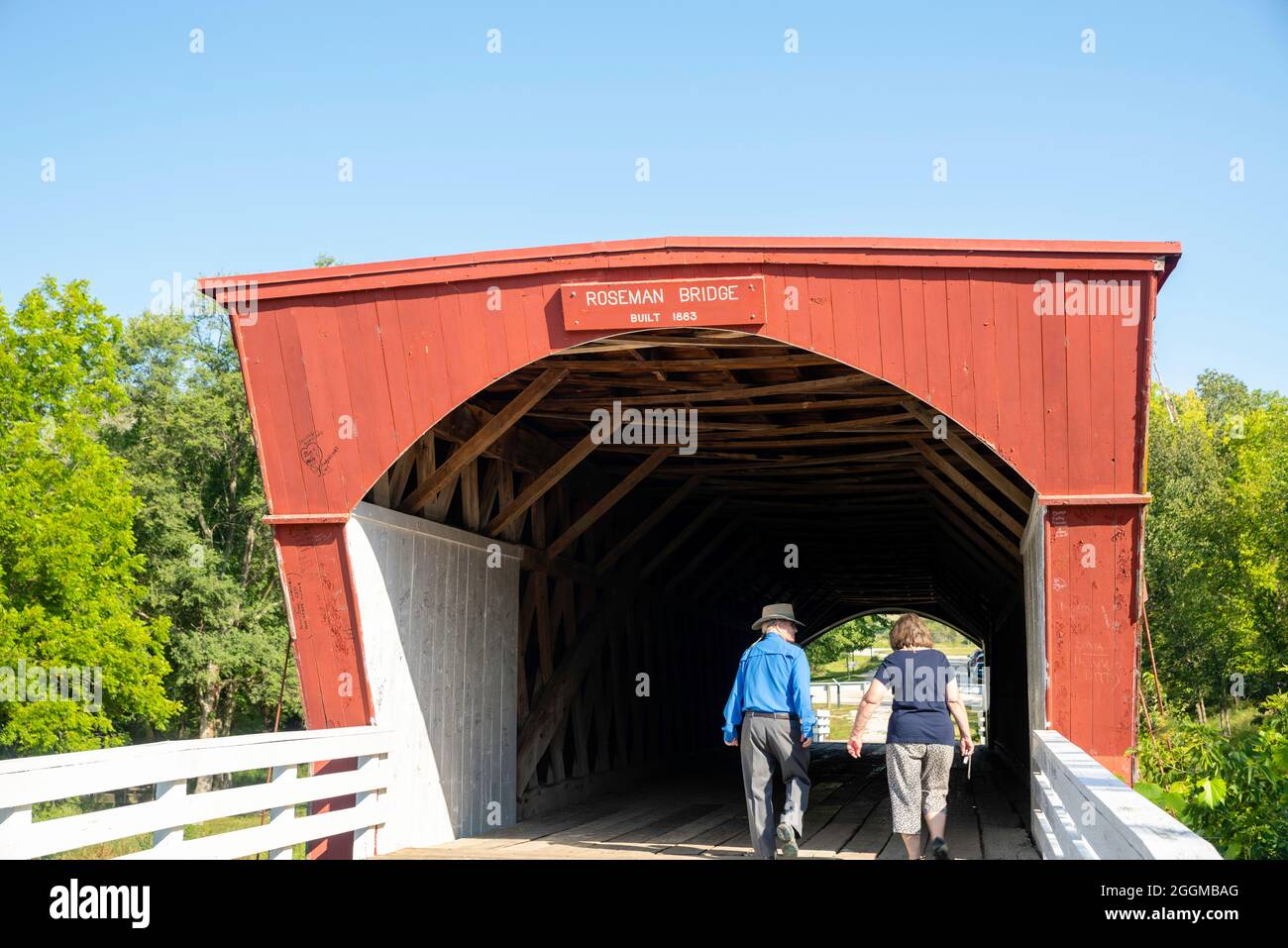 Roseman Bridge; Photograph of the Bridges of Madison County, Winterset ...