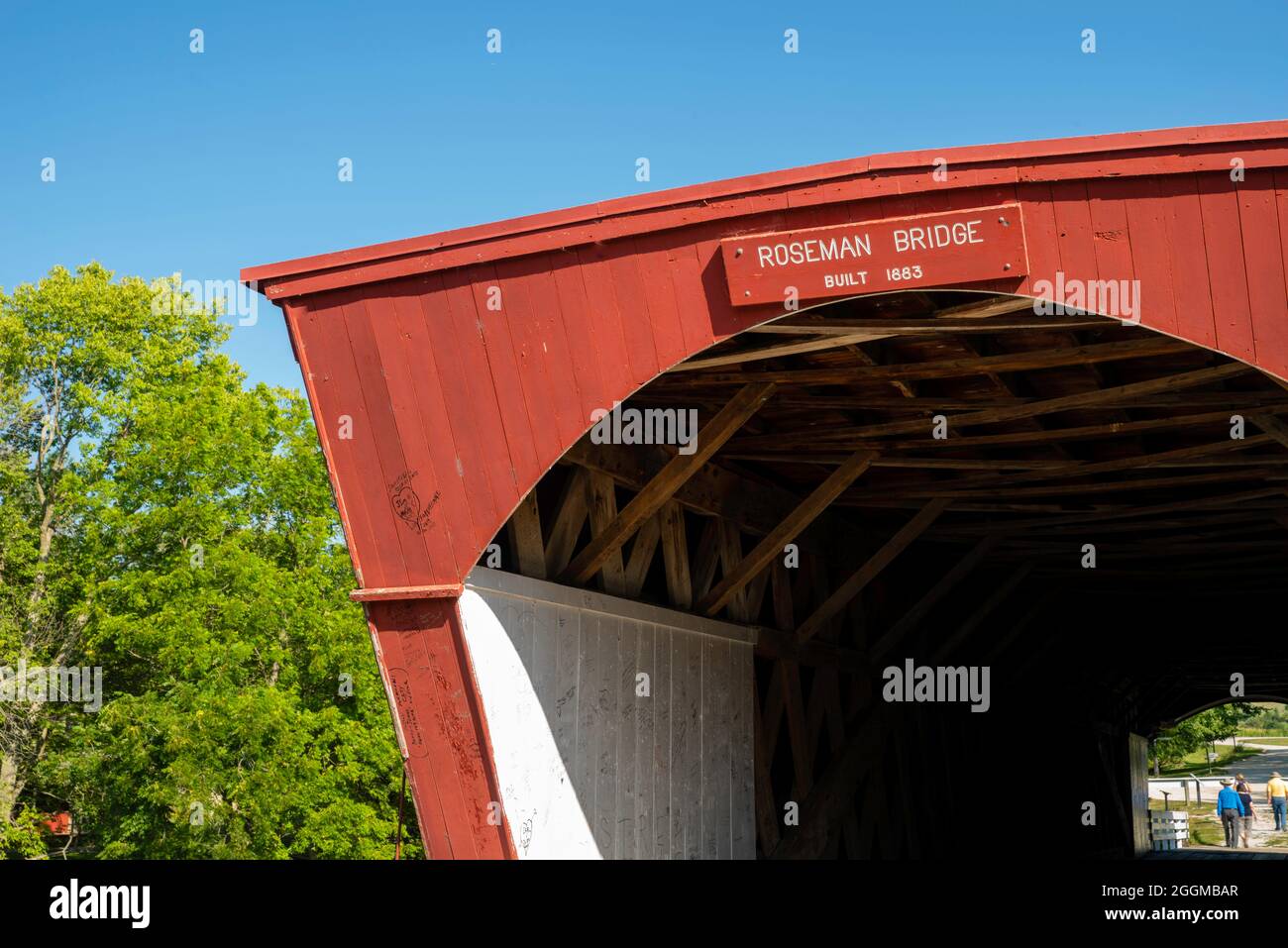 Roseman Bridge; Photograph of the Bridges of Madison County, Winterset ...