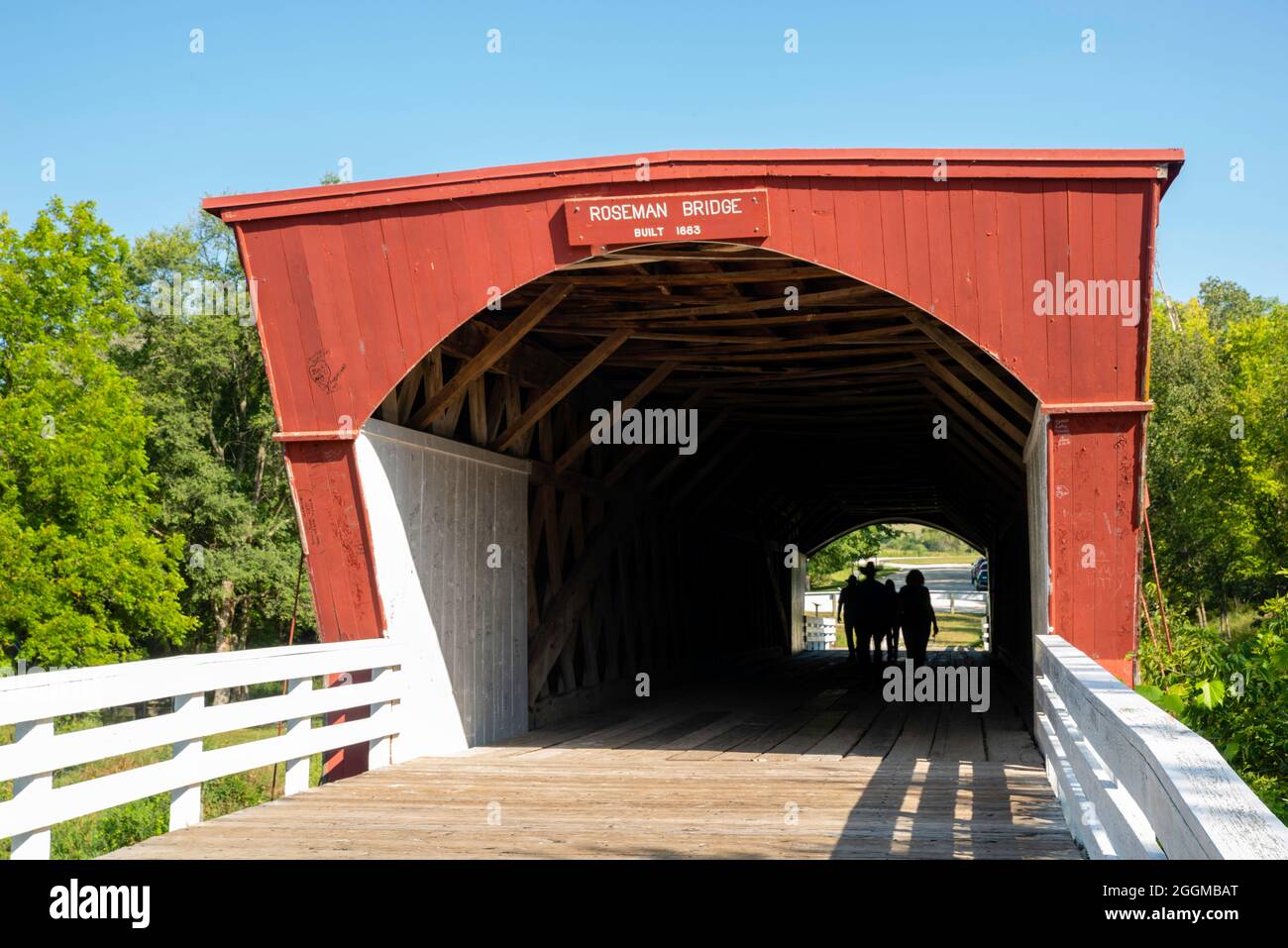 Roseman Bridge; Photograph of the Bridges of Madison County, Winterset ...