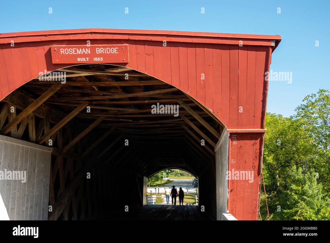 Roseman Bridge; Photograph of the Bridges of Madison County, Winterset ...