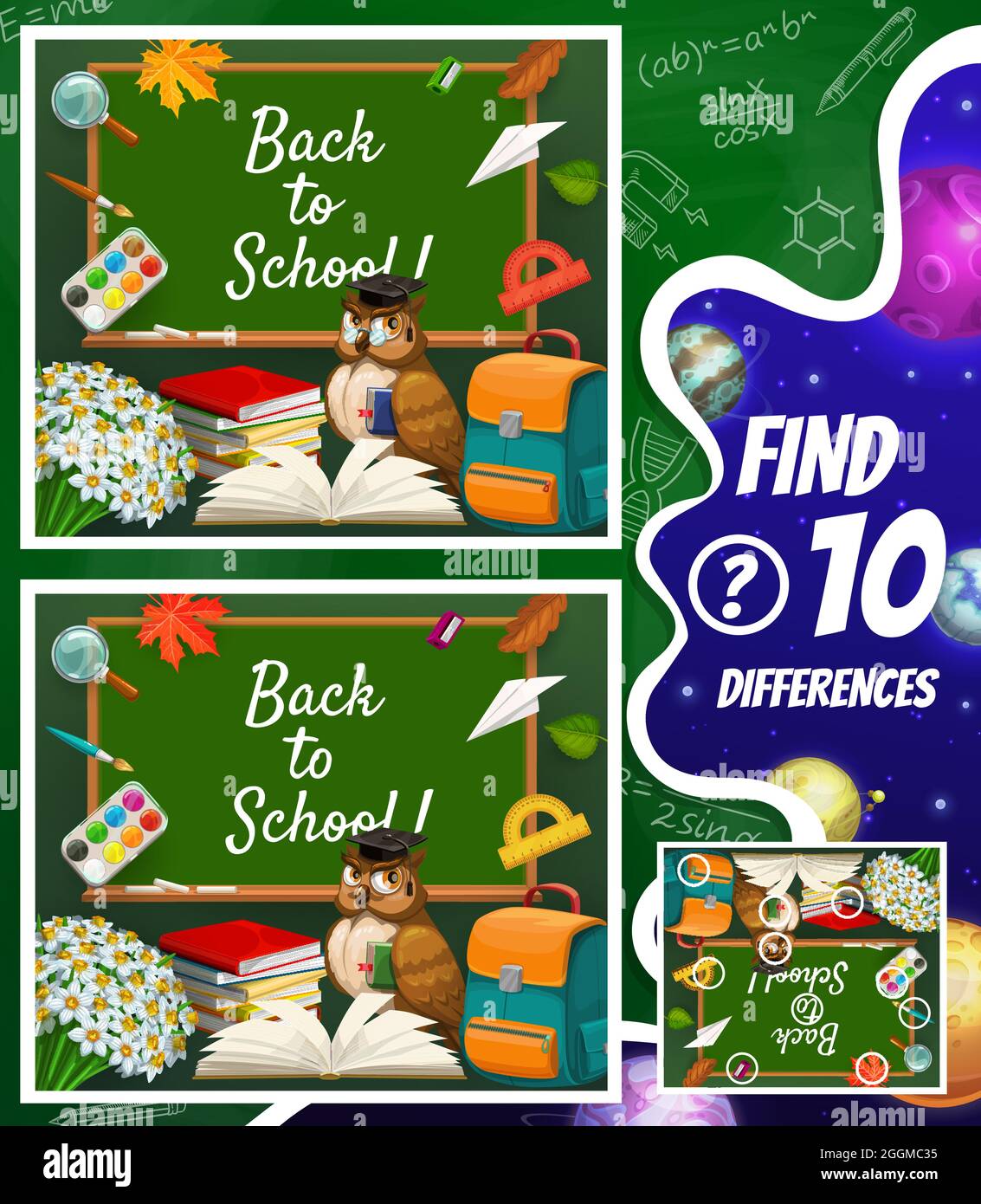 Spot The Difference For Kids School