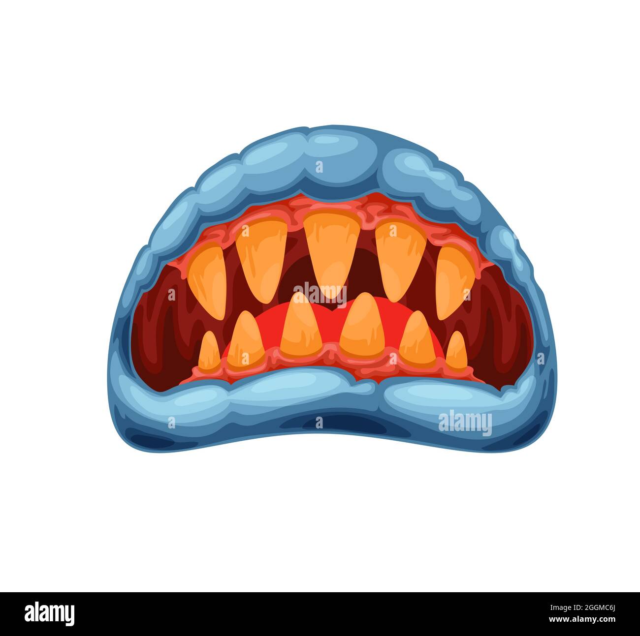 Monster Teeth Vector