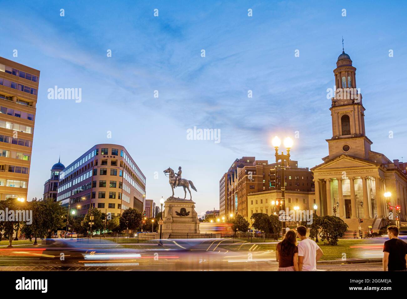 Washington DC,Thomas Circle,George Henry Thomas,Union Army equestrian ...