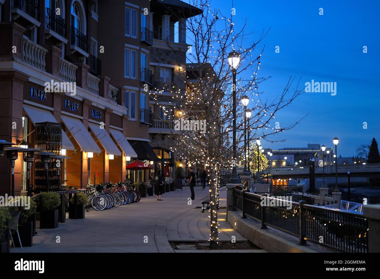 Napa riverfront promenade hi-res stock photography and images - Alamy